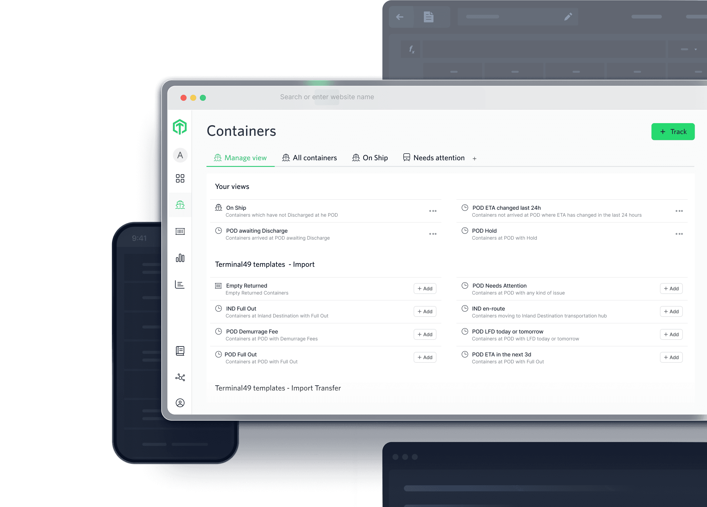 Real-Time Container Tracking & Custom Reports | Terminal49 Dashboard | Terminal49